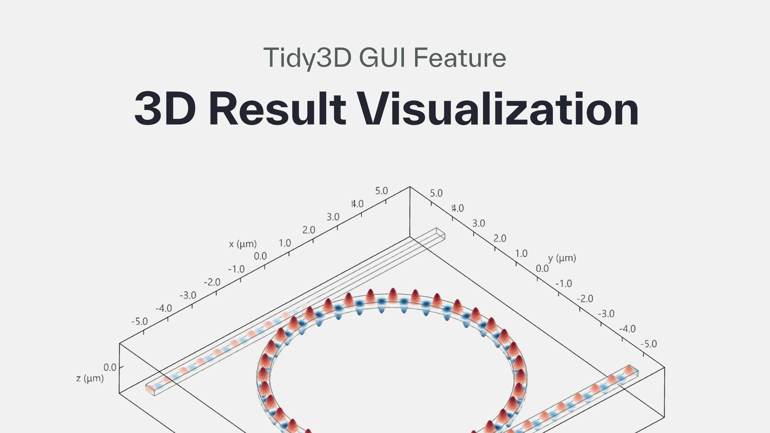 Introducing 3D Visualization in Tidy3D GUI